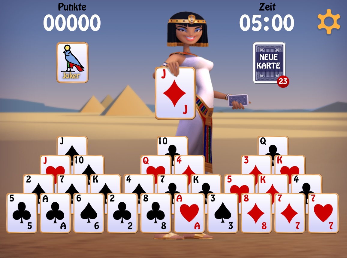 Pyramide Solitaire - Gratis online spielen bei WEB.DE Games
