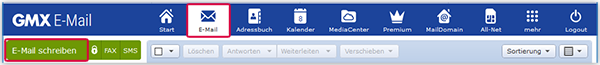 E-Mail schreiben - GMX Hilfe